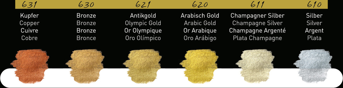 Finetec Pearlescent Colours- Wasserlösliche Perlglanzfarben Set ...